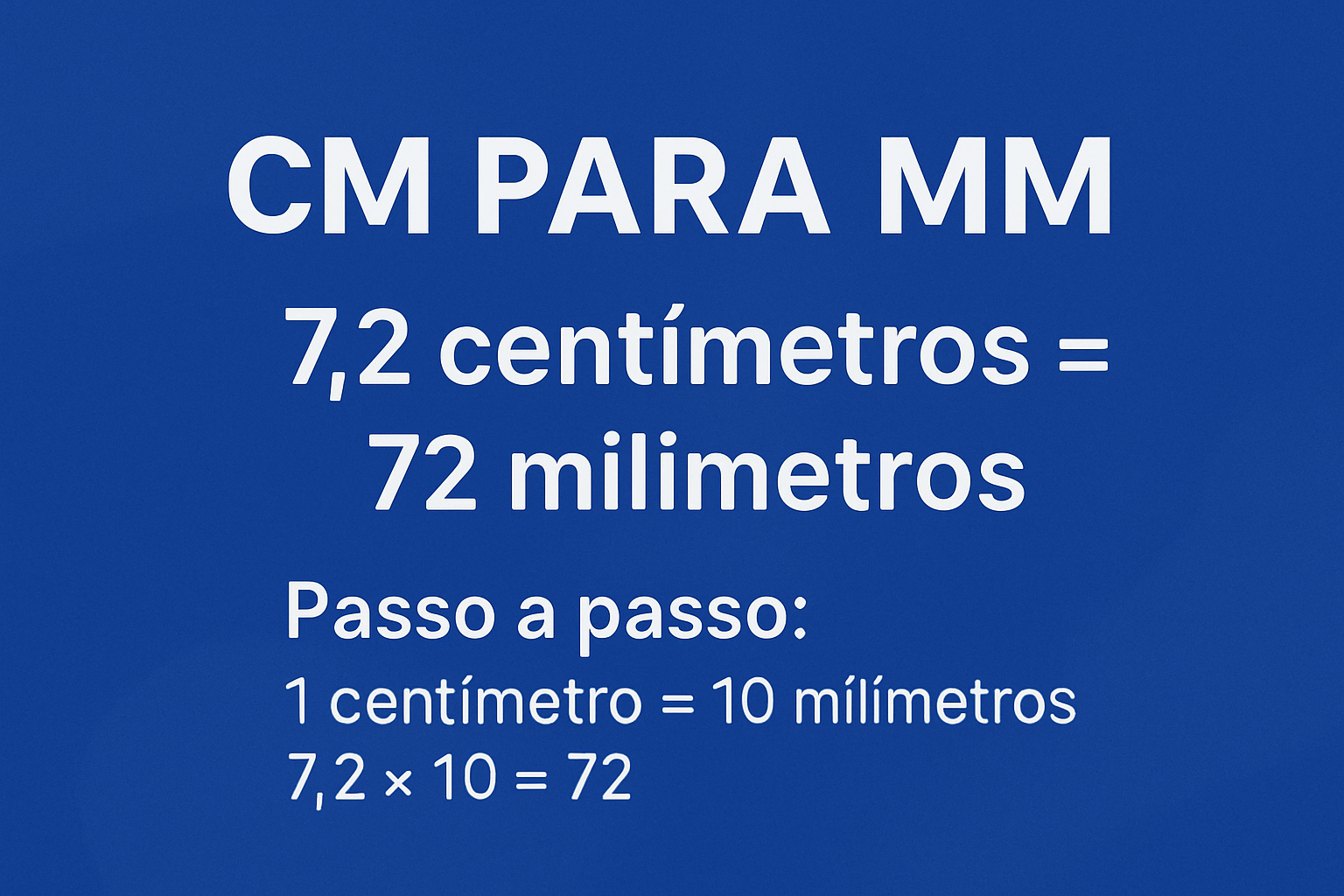 Conversor de CM para MM Online – Rápido, Fácil e Preciso