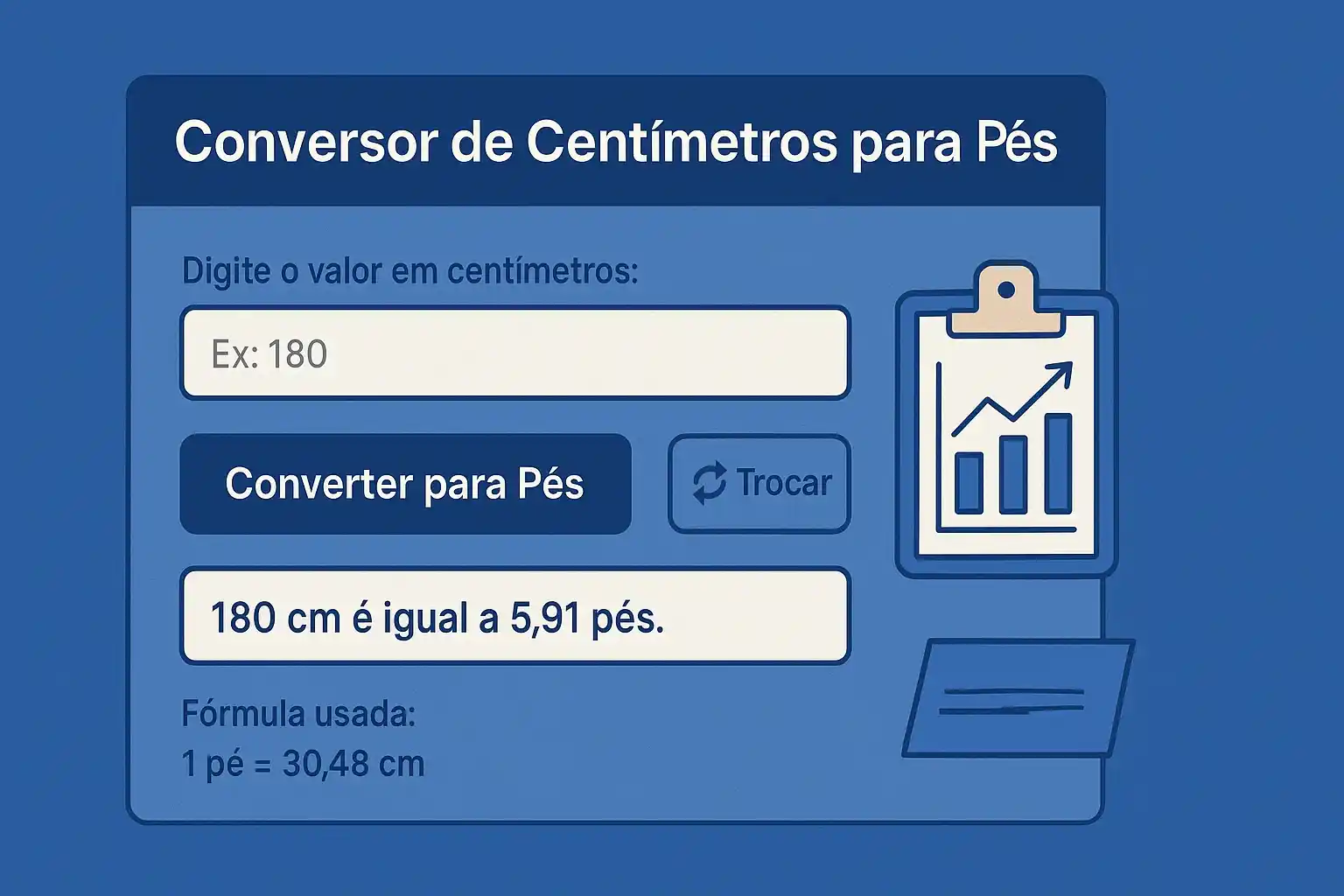 Conversor de cm para pés – Rápido, Preciso e Online